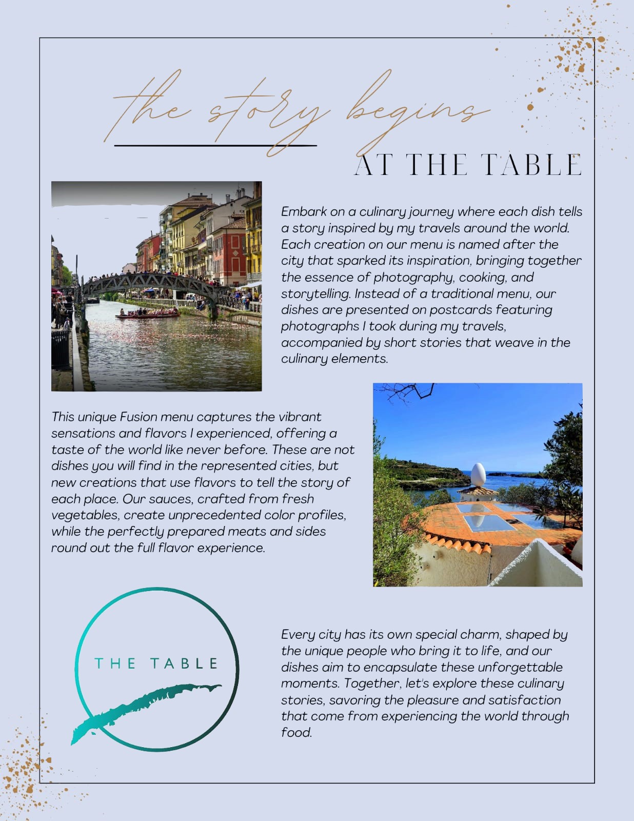 menu – The Table Roatan